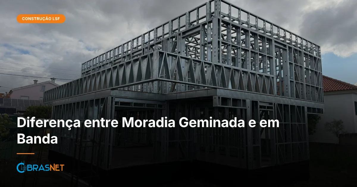 Diferença entre Moradia Geminada e em Banda | Casas LSF | Casas LSF